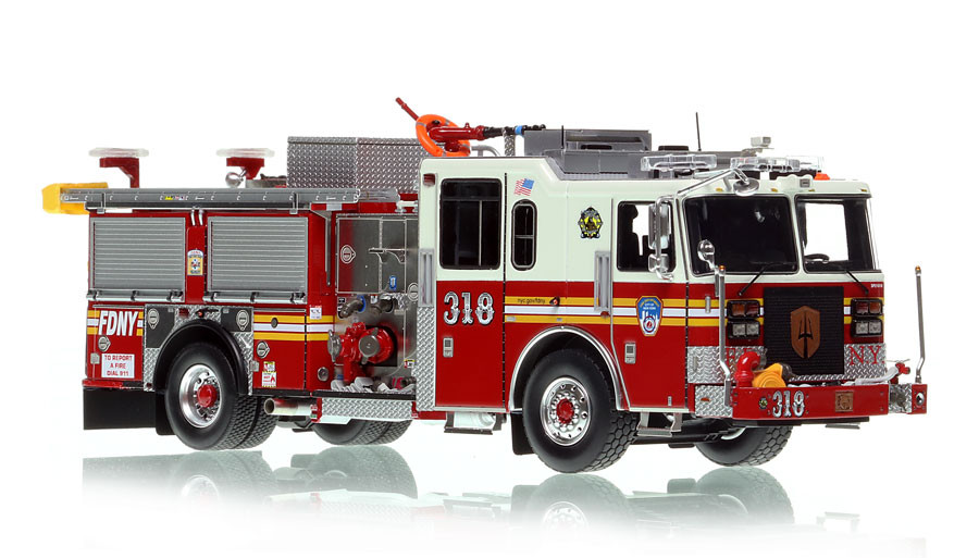 Fire Replicas FDNY 2021 Seagrave Attacker HD Engine 318 - Brooklyn ...