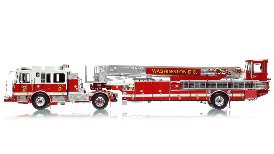 Fire Replicas D.C. Fire & EMS 2020 Seagrave Capitol 100' TDA - Truck 2 ...