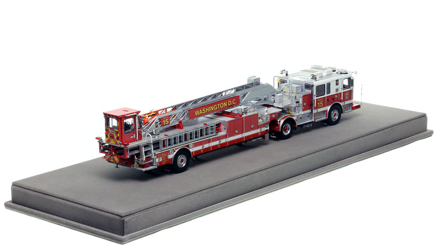 Fire Replicas D.C. Fire & EMS 2021 Seagrave Capitol 100' TDA - Truck 15 ...