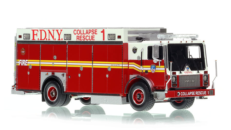 Fire Replicas FDNY 2005 Mack MR/Ferrara Collapse Rescue 1 - Manhattan ...