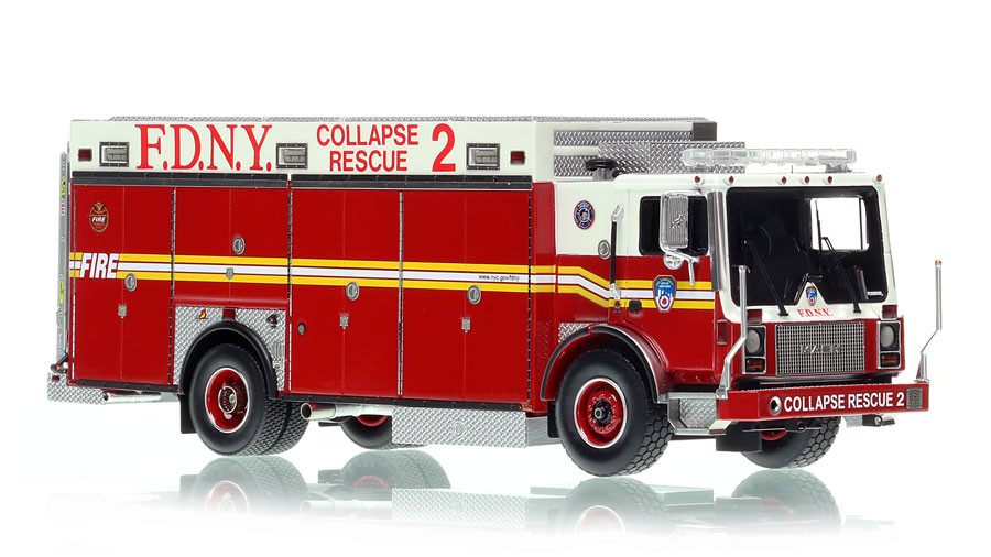 Fire Replicas FDNY 2005 Mack MR/Ferrara Collapse Rescue 2 - Brooklyn ...