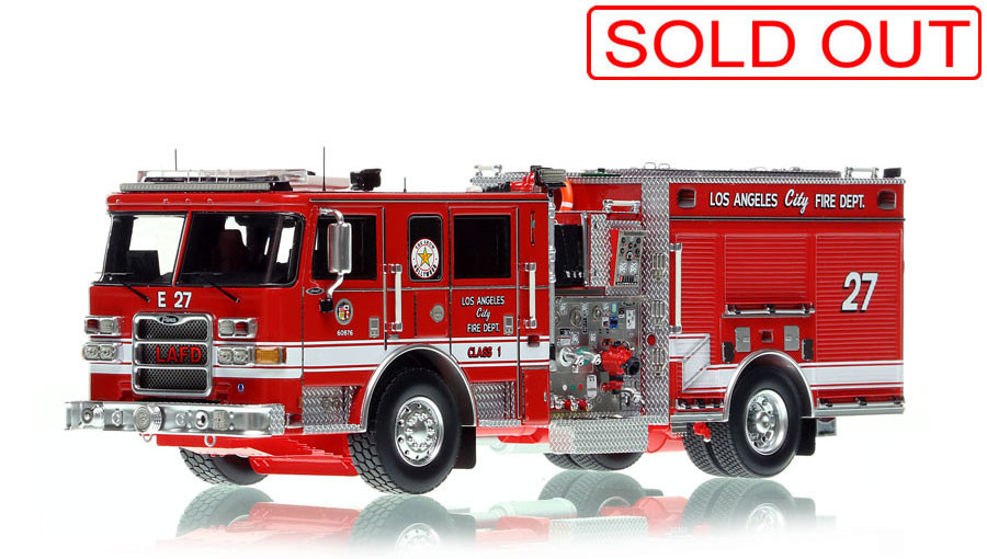 Fire Replicas City of Los Angeles Fire Department 2020 Pierce Arrow XT ...