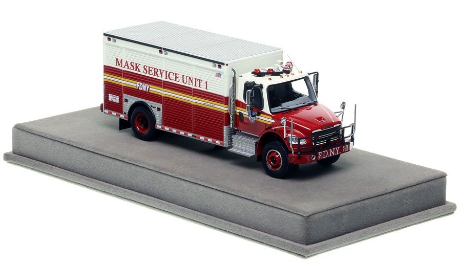 Fire Replicas FDNY 2015 Freightliner M2/Seagrave Mask Service Unit 1