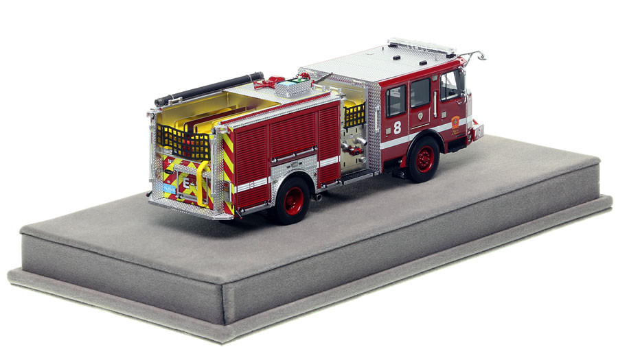 Fire Replicas Boston Fire Department 2018 E-One Typhoon Engine 8 Scale ...