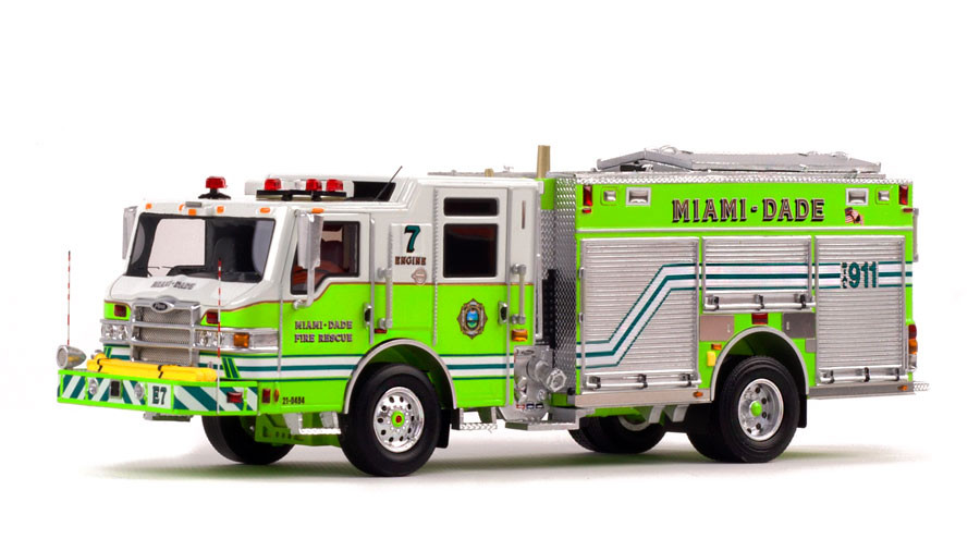 Fire Replicas Miami-Dade Fire Rescue Pierce Velocity PUC Engine 7