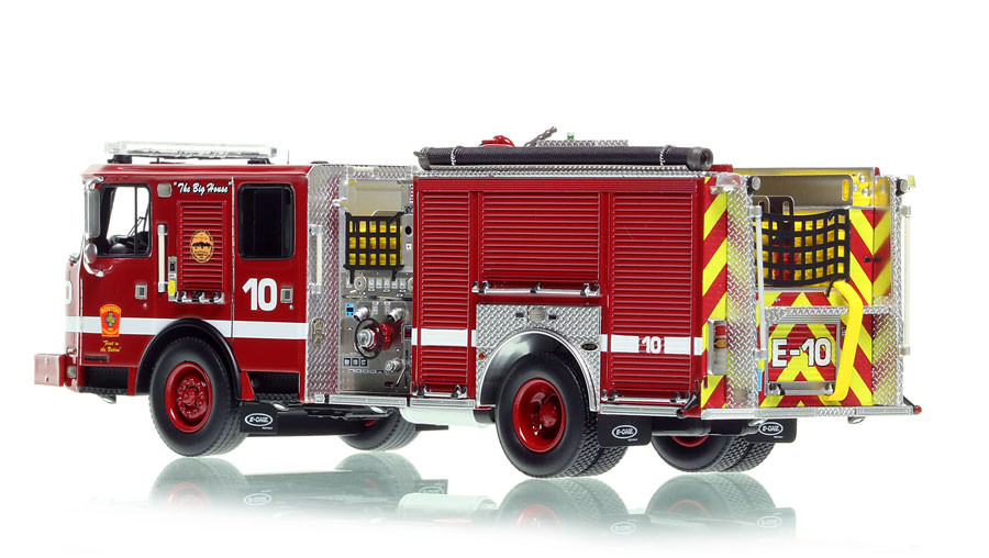 Fire Replicas Boston Fire Department 2017 E-One Typhoon Engine 10 Scale ...