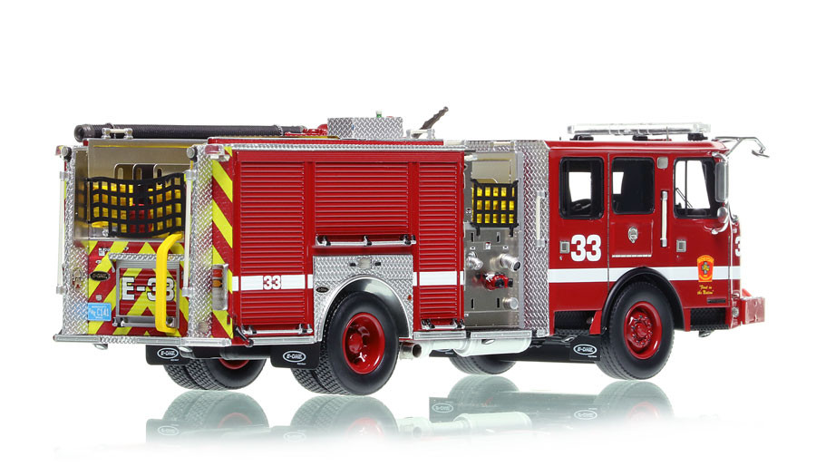 Fire Replicas Boston Fire Department 2017 E-One Typhoon Engine 33 Scale ...