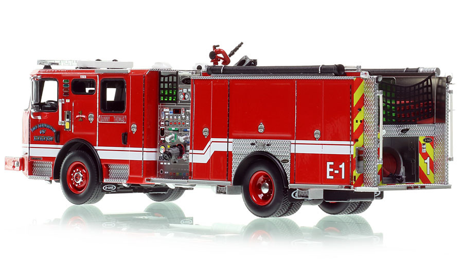 Fire Replicas 1:50 scale model of Memphis Fire Department 2022 E-One ...