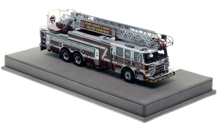 Fire Replicas PGFD 2021 Pierce Enforcer 107' Ascendant Truck 832 ...