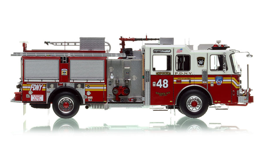 Fire Replicas FDNY 2015 KME Severe Service Engine 48 - Bronx Scale Model