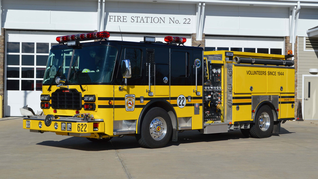 Fire Replicas Ashburn Volunteer Fire-Rescue Department Engine 622 Scale ...