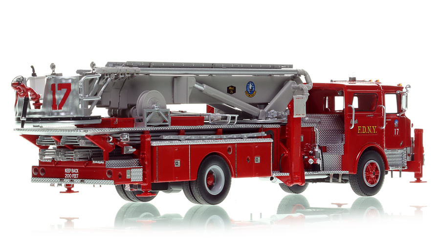 Fire Replicas FDNY 1978 Mack® CF/Baker 75' Tower Ladder 17 - Bronx ...