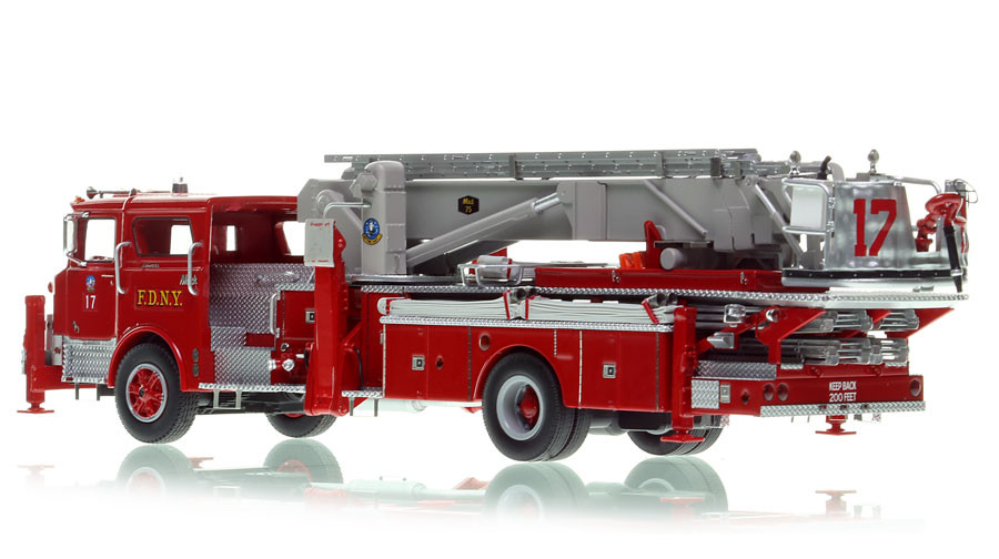 Fire Replicas FDNY 1978 Mack® CF/Baker 75' Tower Ladder 17 - Bronx ...
