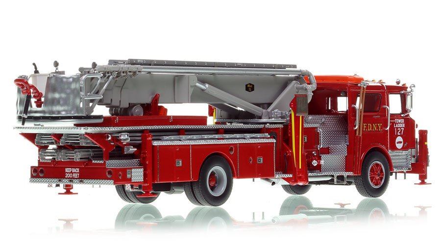 Fire Replicas FDNY 1979 Mack® CF/Baker 75' Tower Ladder 127 - Queens ...