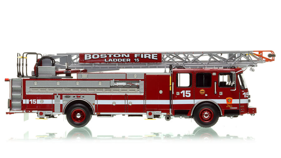Fire Replicas Boston Fire Department 2017 E-One Cyclone II - Ladder 15 ...