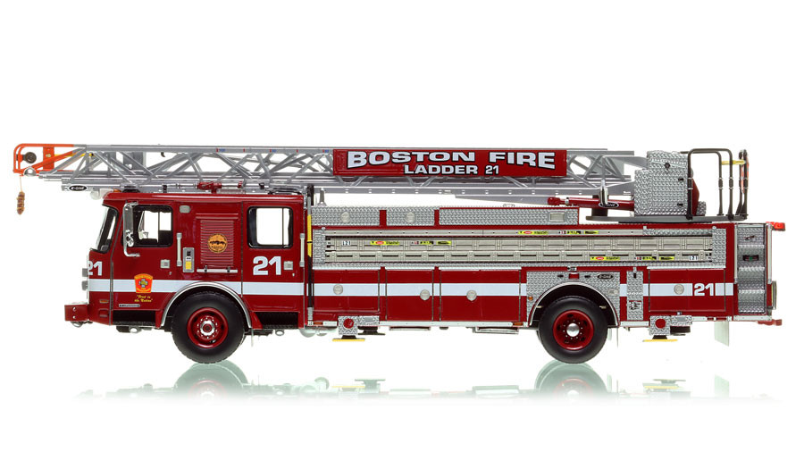 Fire Replicas Boston Fire Department 2016 E-One Cyclone II - Ladder 21 ...