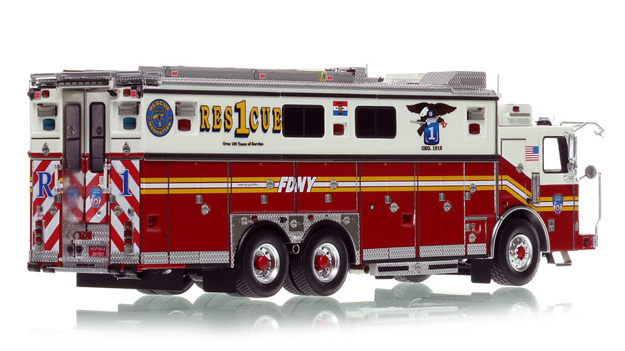 Fire Replicas FDNY 2019 Ferrara Rescue 1 - Manhattan