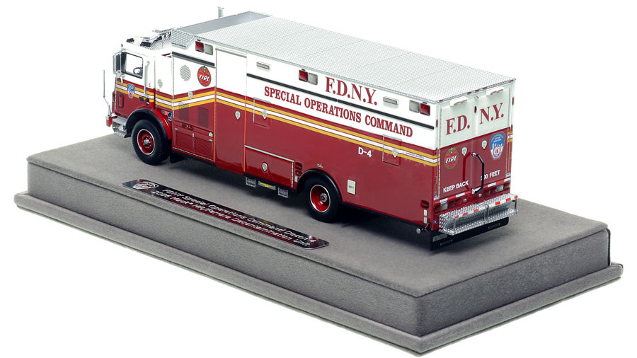 Fire Replicas FDNY 2006 Mack MR/Ferrara Decontamination Unit 4 ...