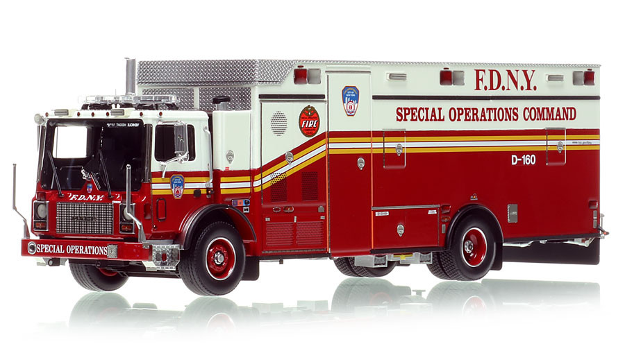 Fire Replicas FDNY 2006 Mack MR/Ferrara Decontamination Unit 160 ...