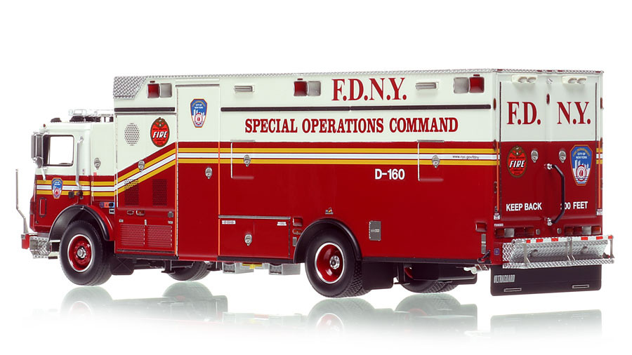 Fire Replicas FDNY 2006 Mack MR/Ferrara Decontamination Unit 160 ...