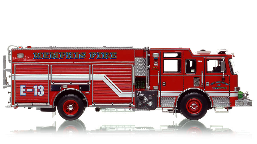 Fire Replicas 1:50 scale model of Memphis Fire Department 2018 Pierce ...