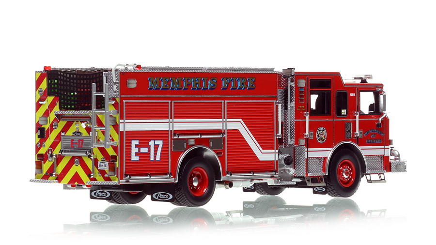Fire Replicas 1:50 scale model of Memphis Fire Department 2018 Pierce ...