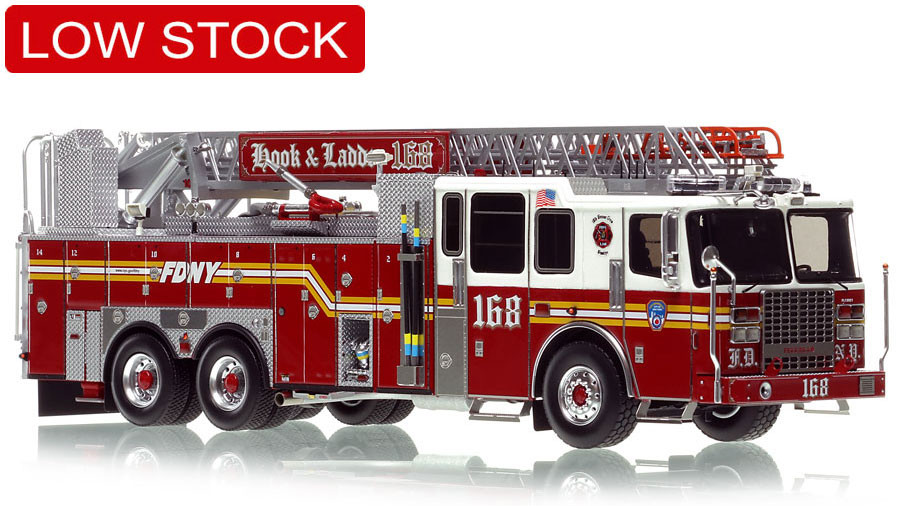 Fire Replicas Fire Department City of New York 2013 Ferrara Ladder 168 ...