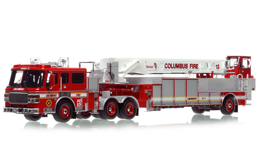 Fire Replicas Columbus Division of Fire 2001 ALF Eagle/LTI 110’ TDA ...