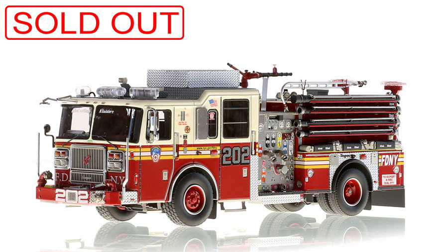 Fire Replicas FDNY Seagrave Engine 202 Scale Model