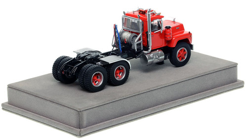 Fire Replicas Mack® R Tandem Axle Tractor - Red over Black Scale Model
