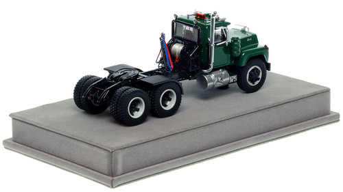 Fire Replicas Mack® R Tandem Axle Tractor - Green over Black Scale Model
