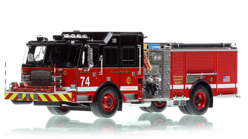 Fire Replicas 1:50 scale model of Chicago Fire Department 2019 E-One ...