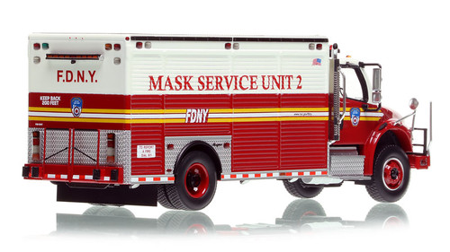Fire Replicas FDNY 2015 Freightliner M2/Seagrave Mask Service Unit 2