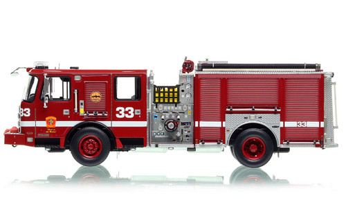 Fire Replicas Boston Fire Department 2017 E-One Typhoon Engine 33 Scale ...
