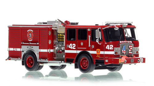 Fire Replicas Boston Fire Department 2017 E-One Typhoon Engine 42 Scale ...