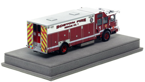Fire Replicas Boston Fire Department 2021 E-One Typhoon Rescue 1 Scale ...