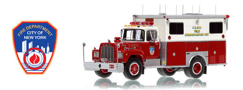 FDNY 1985 Mack R/Saulsbury Field Comm Unit just released - Fire Replicas