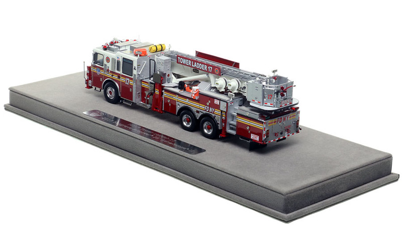 Fire Replicas FDNY 2017 Seagrave Attacker 75' Tower Ladder 17 - Bronx ...