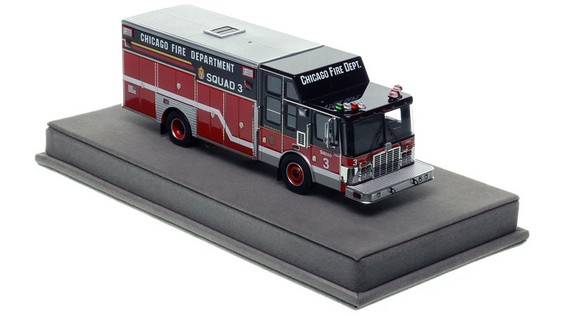 Fire Replicas Chicago Fire TV Series 1996 HME/Saulsbury Squad 3