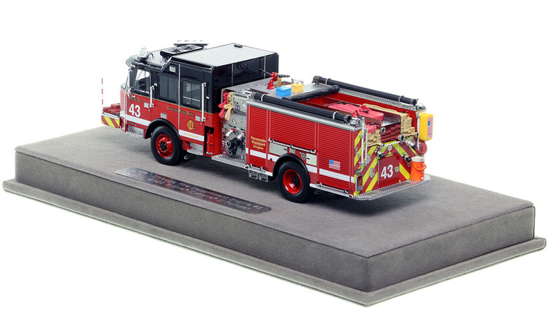 Fire Replicas 1:50 scale model of Chicago Fire Department 2020 E-One ...