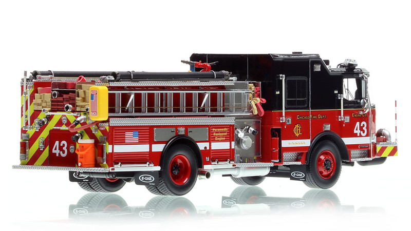 Fire Replicas 1:50 scale model of Chicago Fire Department 2020 E-One ...