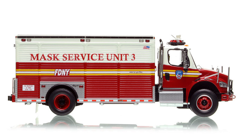 Fire Replicas FDNY 2015 Freightliner M2/Seagrave Mask Service Unit 3