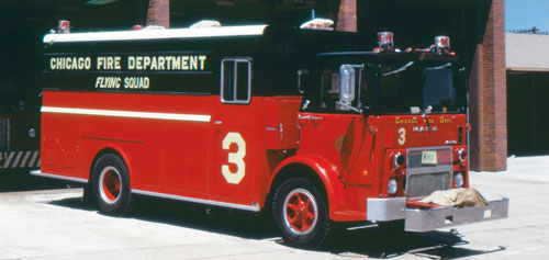 Classic Chicago Mack MB Flying Squads are now available - Fire Replicas
