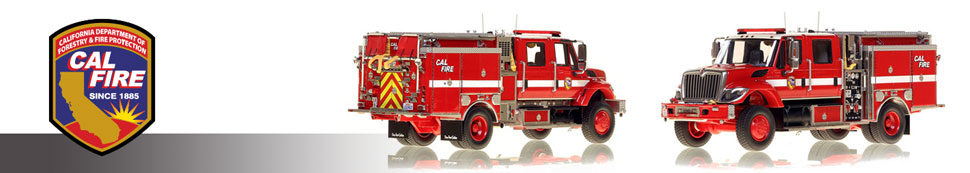 CAL FIRE scale models by Fire Replicas
