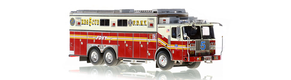 Fire Replicas FDNY Rescue 5 Scale Model