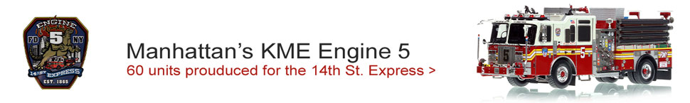 Modern FDNY Engine scale models