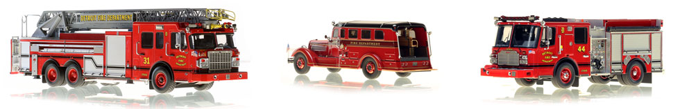 Fire Replicas museum grade scale model fire trucks