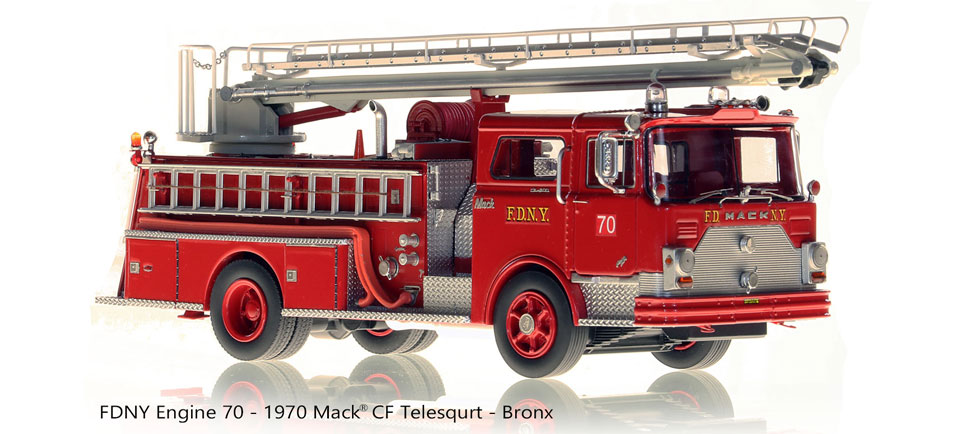 FDNY Classic and vintage fire truck scale models