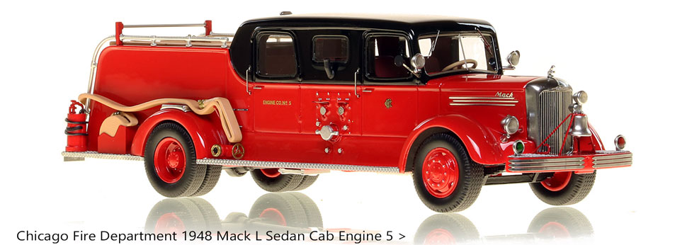 Chicago Classic Fire Truck scale models by Fire Replicas - Page 2