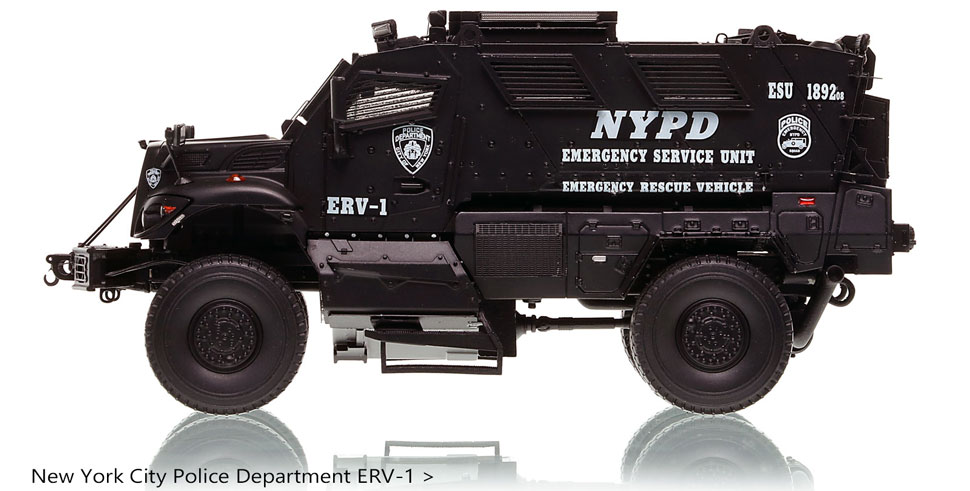 NYPD scale models by Fire Replicas